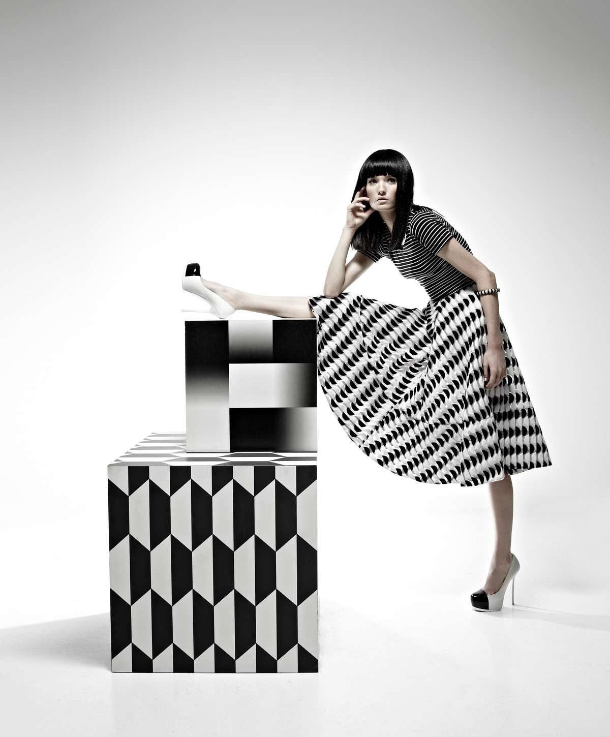 Black and White Foot Up - Commercial Photography Illustration Design ...